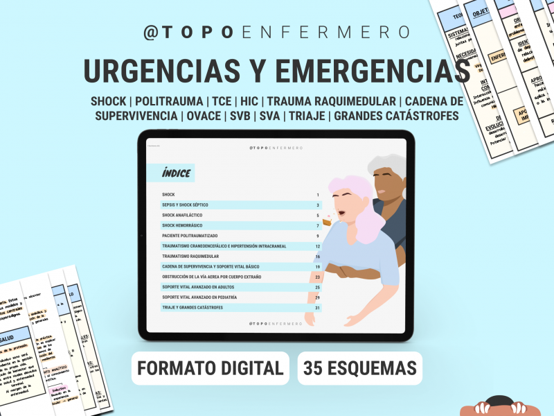 Tienda Esquemas de Enfermería - Topo Enfermero