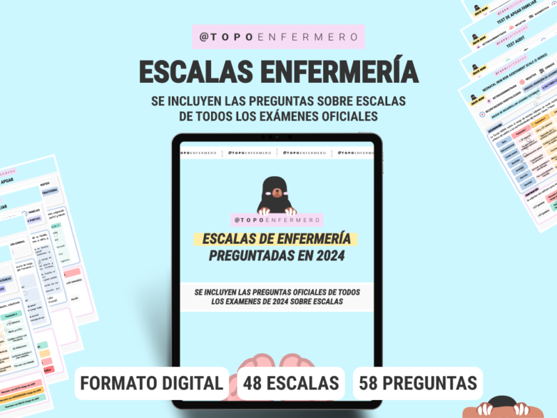 Escalas Enfermería PDF | Topo Enfermero